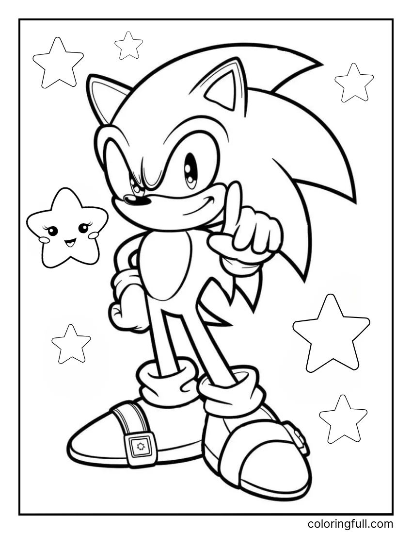 75 Free Sonic Coloring Pages – Printables For Kids & Adults