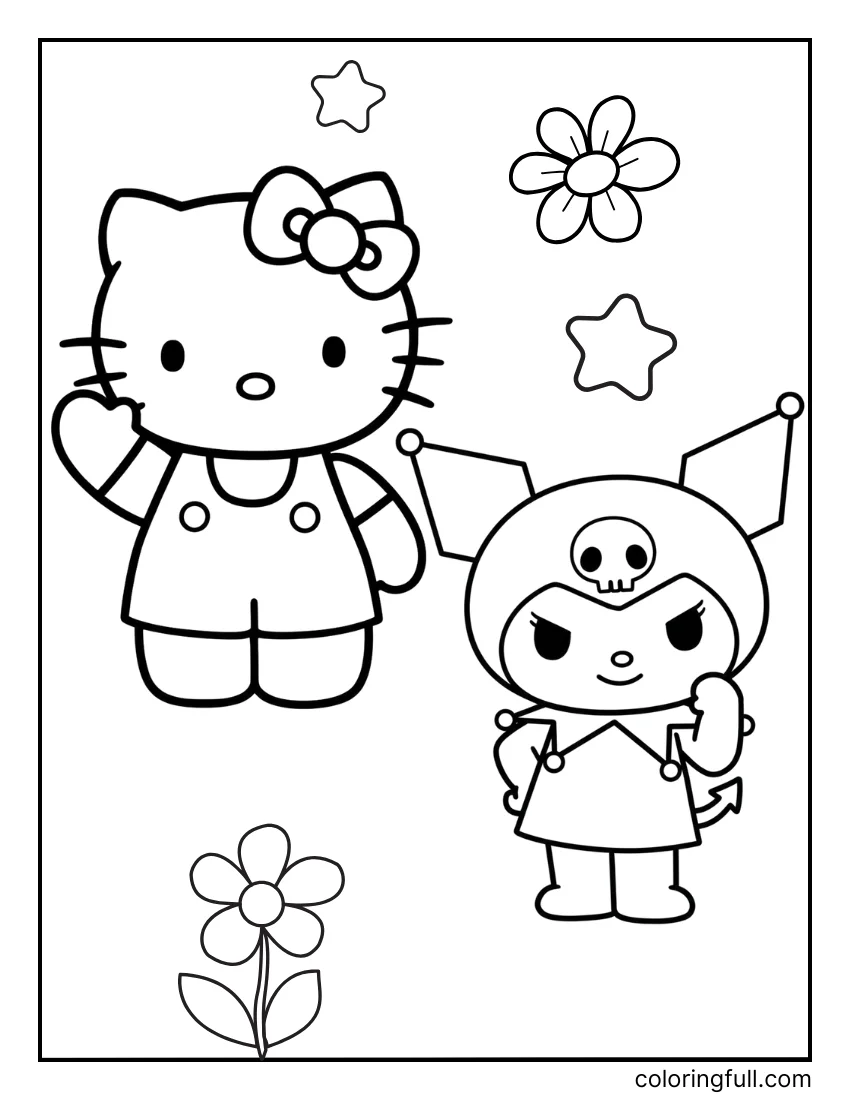 30 Free Hello Kitty Coloring Pages – Printables For Kids