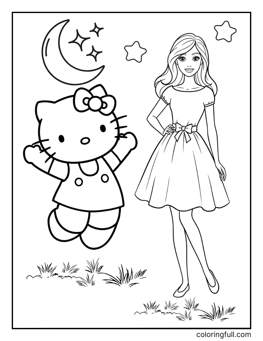 30 Free Hello Kitty Coloring Pages – Printables for Kids