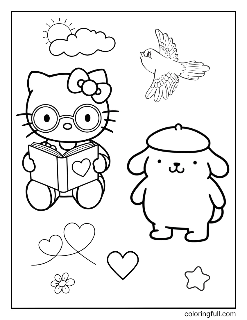 30 Free Hello Kitty Coloring Pages – Printables For Kids