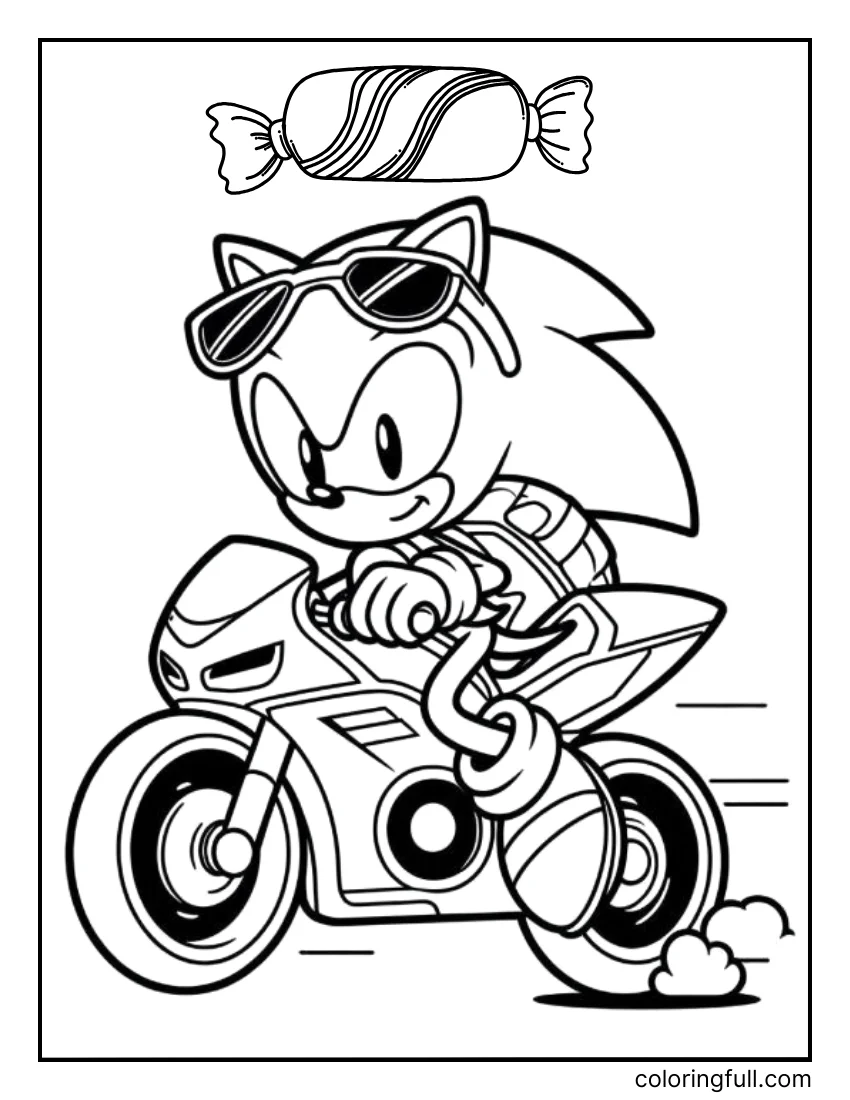 75 Free Sonic Coloring Pages – Printables For Kids & Adults