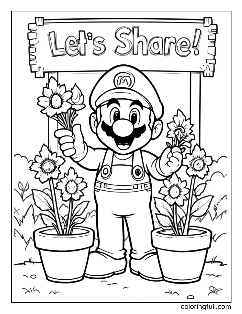 72 Free Mario Coloring Pages – Printables For Kids & Adults