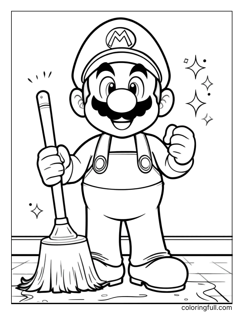 72 Free Mario Coloring Pages – Printables For Kids & Adults