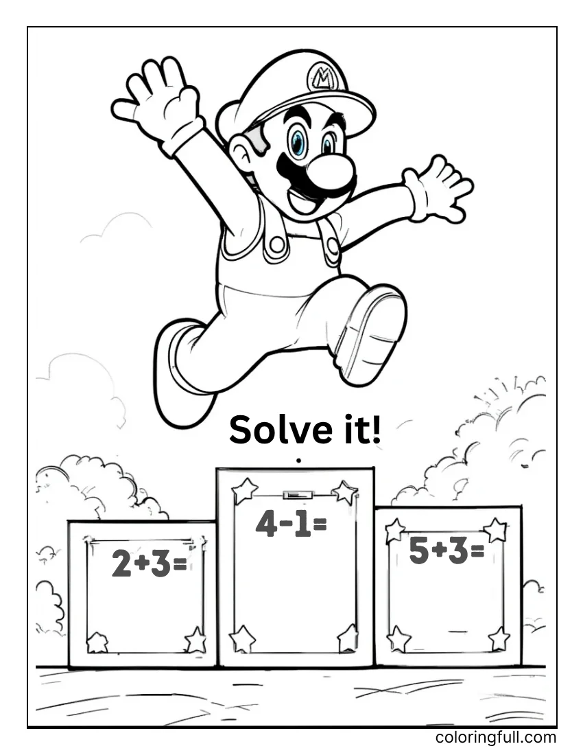 72 Free Mario Coloring Pages – Printables For Kids & Adults