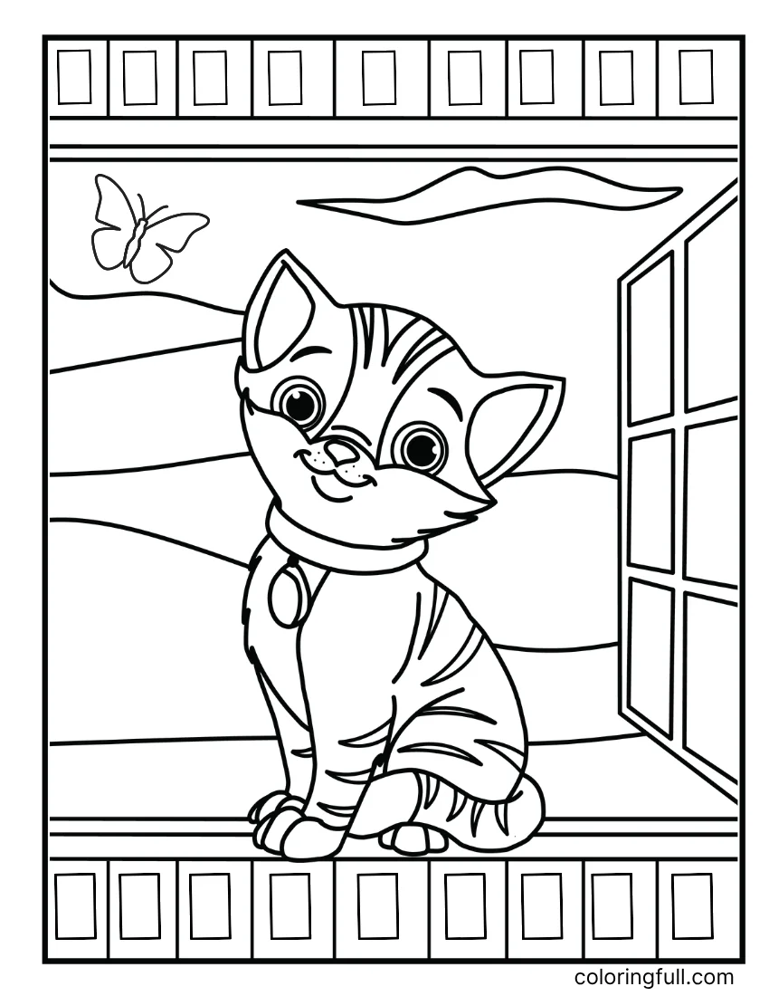 72 Free Kitten Coloring Pages – Printables For Kids & Adults