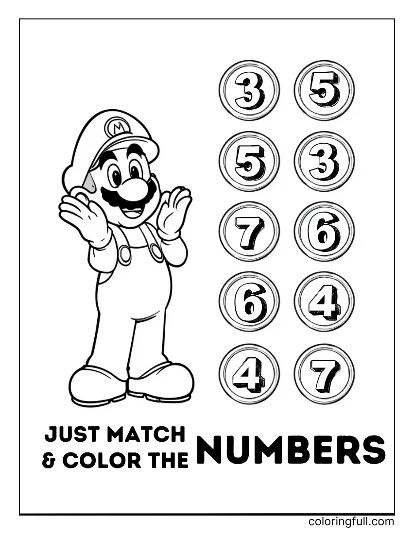 72 Free Mario Coloring Pages – Printables For Kids & Adults