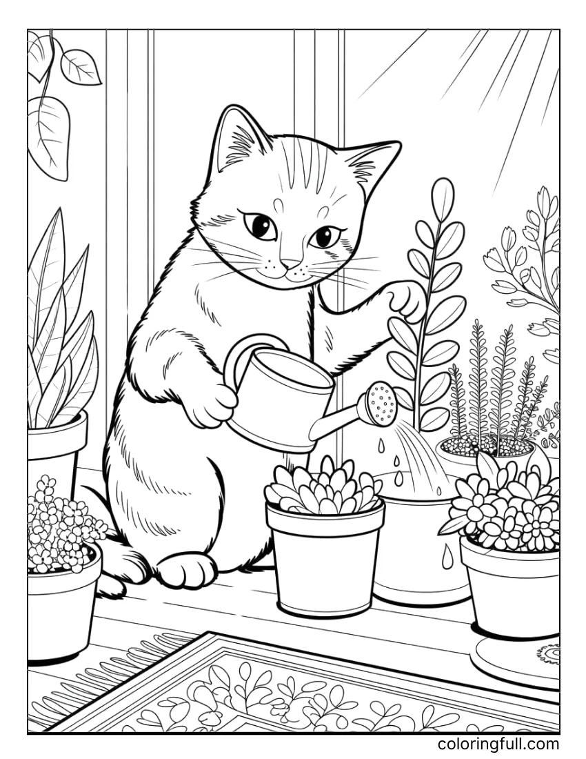 62 Free Cat Coloring Pages – Printables For Kids & Adults