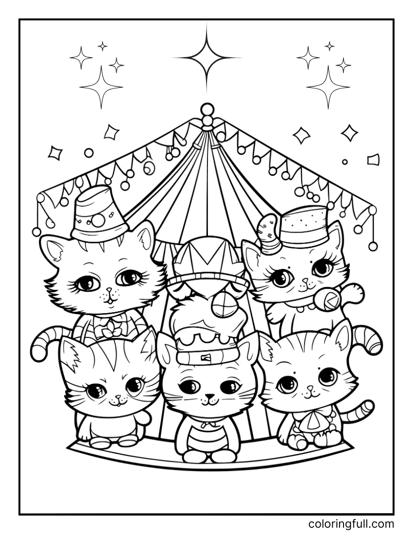72 Free Kitten Coloring Pages – Printables For Kids & Adults