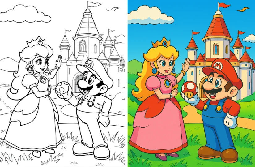72 Free Mario Coloring Pages – Printables For Kids & Adults